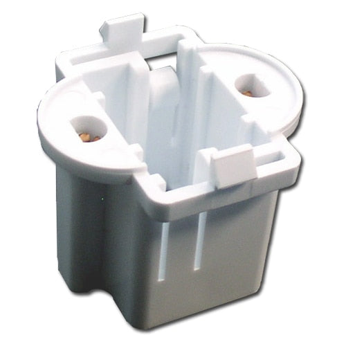 LH0237 13w GX23, GX23-2 2 pin CFL lamp holder/socket with front snap i ...