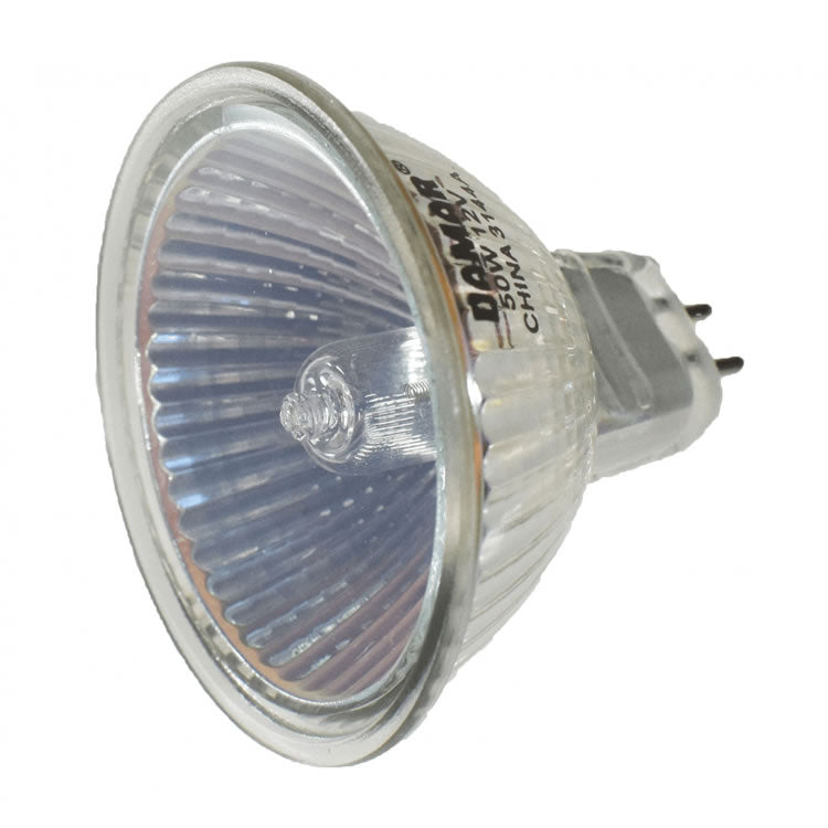 Damar 03144A EXN/CG 50W MR16 Halogen Bulb Flood 40° with Cover Glass G ...