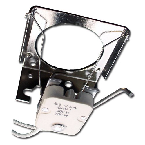 LH0354 GY5.3 halogen lamp holder/socket with mounting bracket and lamp ...