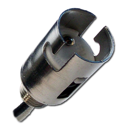 LH0379 BA15d double contact bayonet lamp holder/socket with bushing mo ...