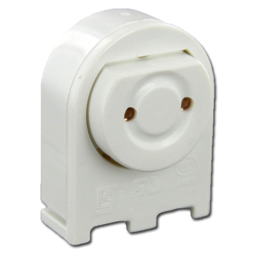 LH0788 Unshunted, compressible, T8-T12 lamp holder/socket with butt on ...