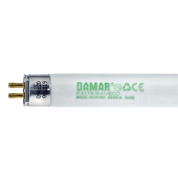 Damar F21T5/841/ECO 21W T5 Fluorescent Tube 4100K 40PK – Gladiator Lighting