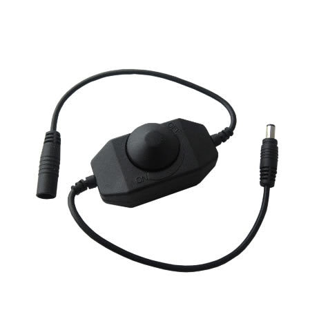 Diode LED DI-INLINE-DS-5A-B Inline Black Dimmer Switch 5 Amp ...