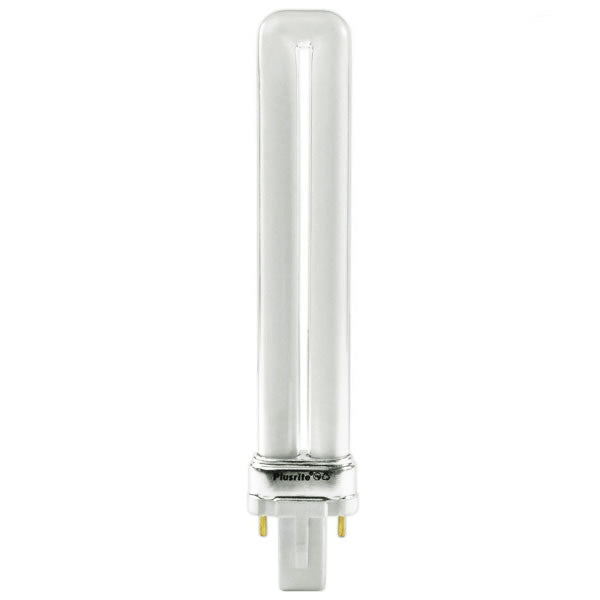 Plusrite 4008 CFT9W/G23/841 9W CFL Twin Tube 4100K G23 2-pin Base ...