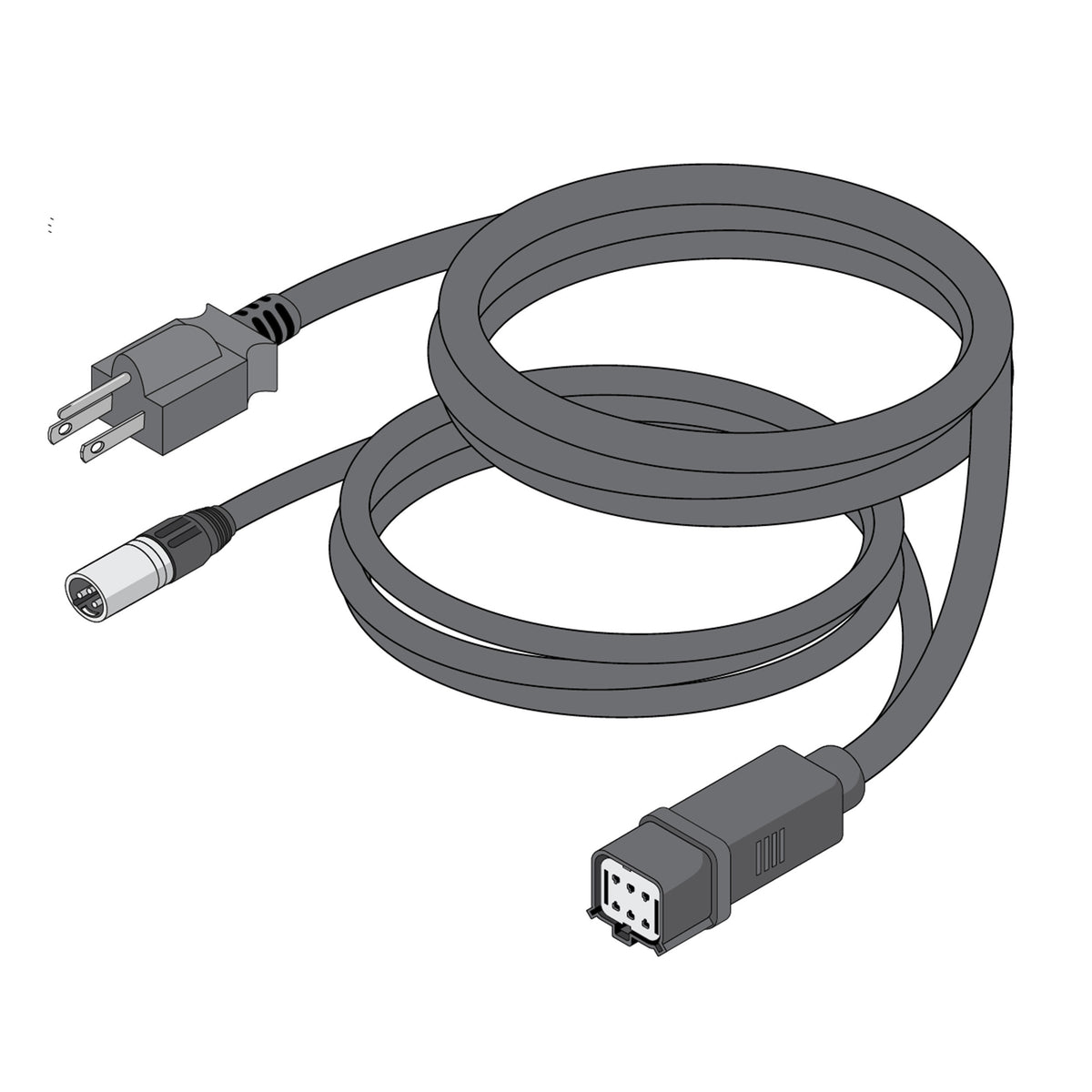 Diode LED DI-BW-WW-RGBW-INPUT-BL 6ft Broadwave LED Wall Washer Input C ...